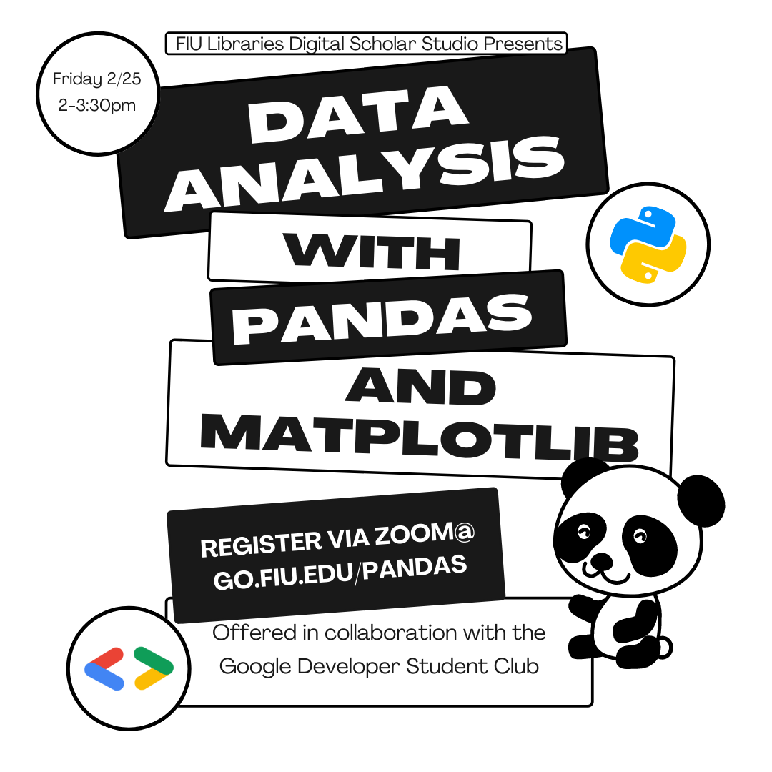 Data Analysis With Pandas And Matplotlib Digital Scholar Studio